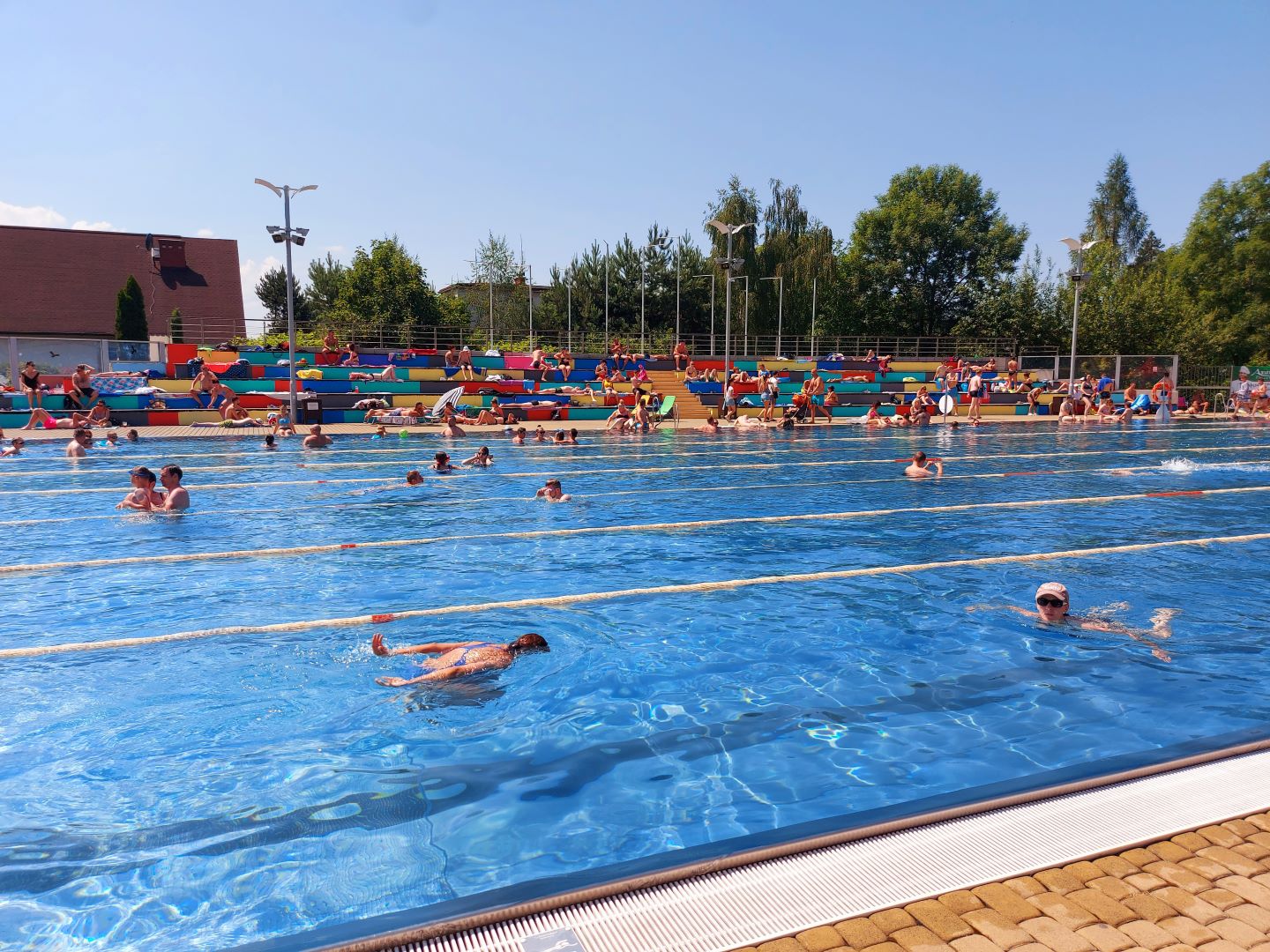 Odkryty Basen w Andrychowie - Oliwia w podróży