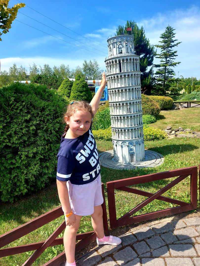 Park Miniatur w Inwałdzie - Oliwia w podróży